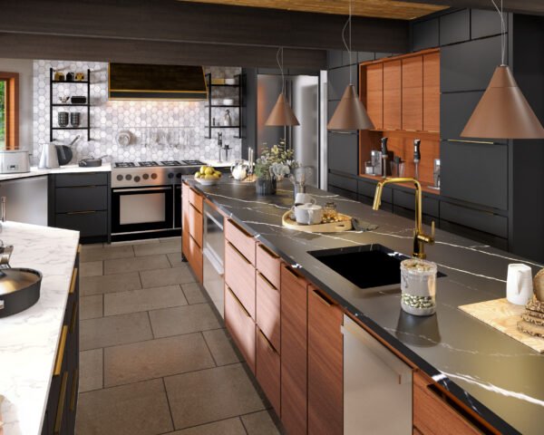 Elevate Your Home: Kitchen Interior Rendering in Los Angeles, USA ...